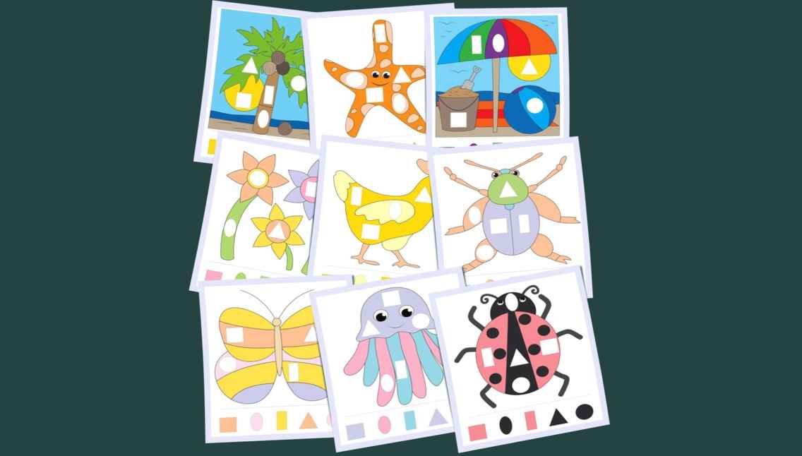 Educational games for children "Patches"