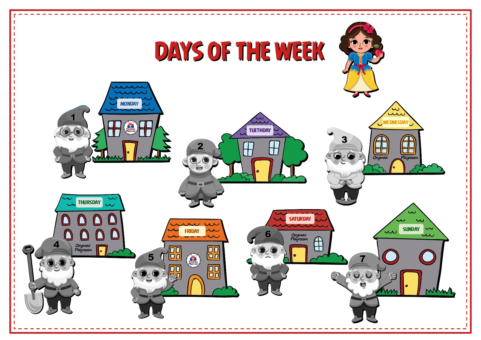 Free Printable Activities For Kids Days Of The Week Free Printable Activities For Kids Days Of The Week